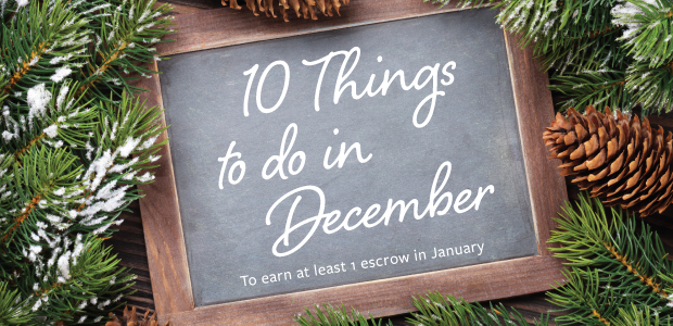 10 Things to Do in December, and Early January, to Earn at Least 1 ...